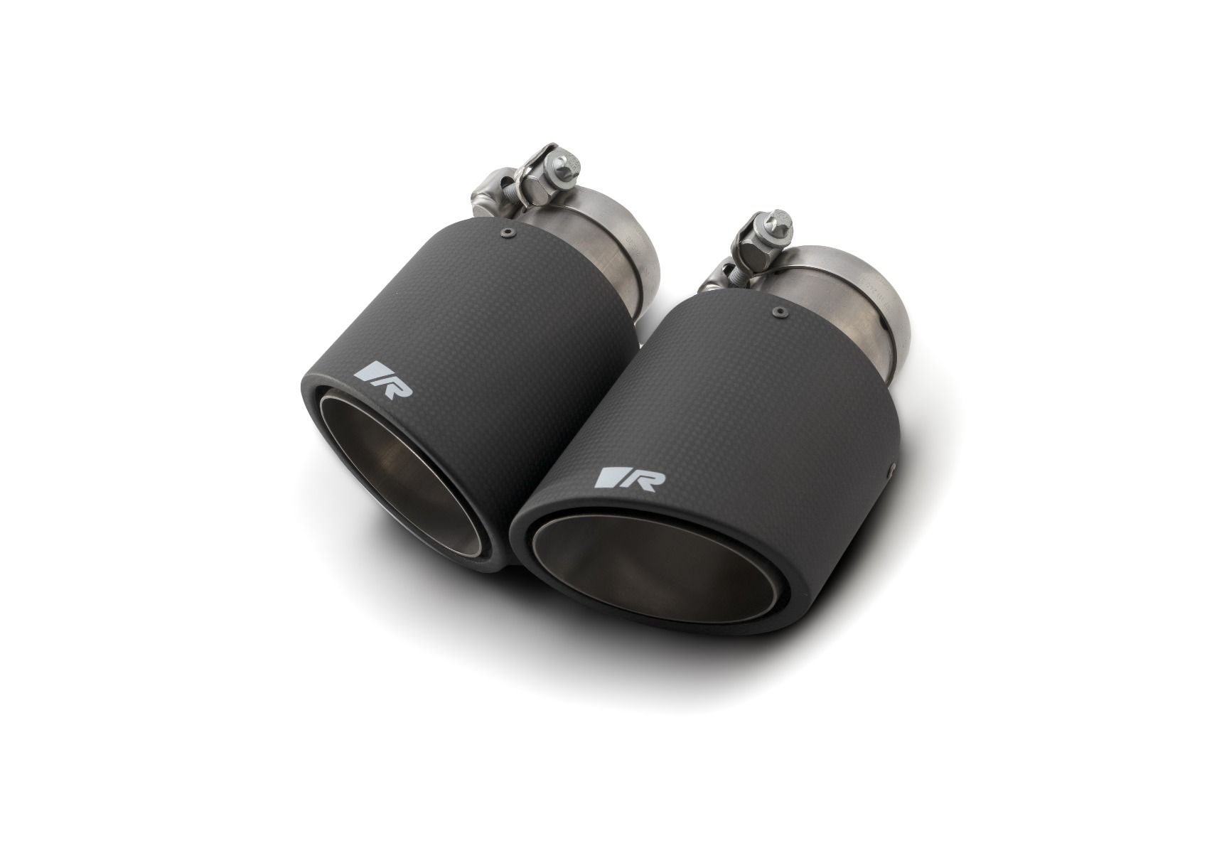 RACING cat-back system with selectable tail pipes, without homologation