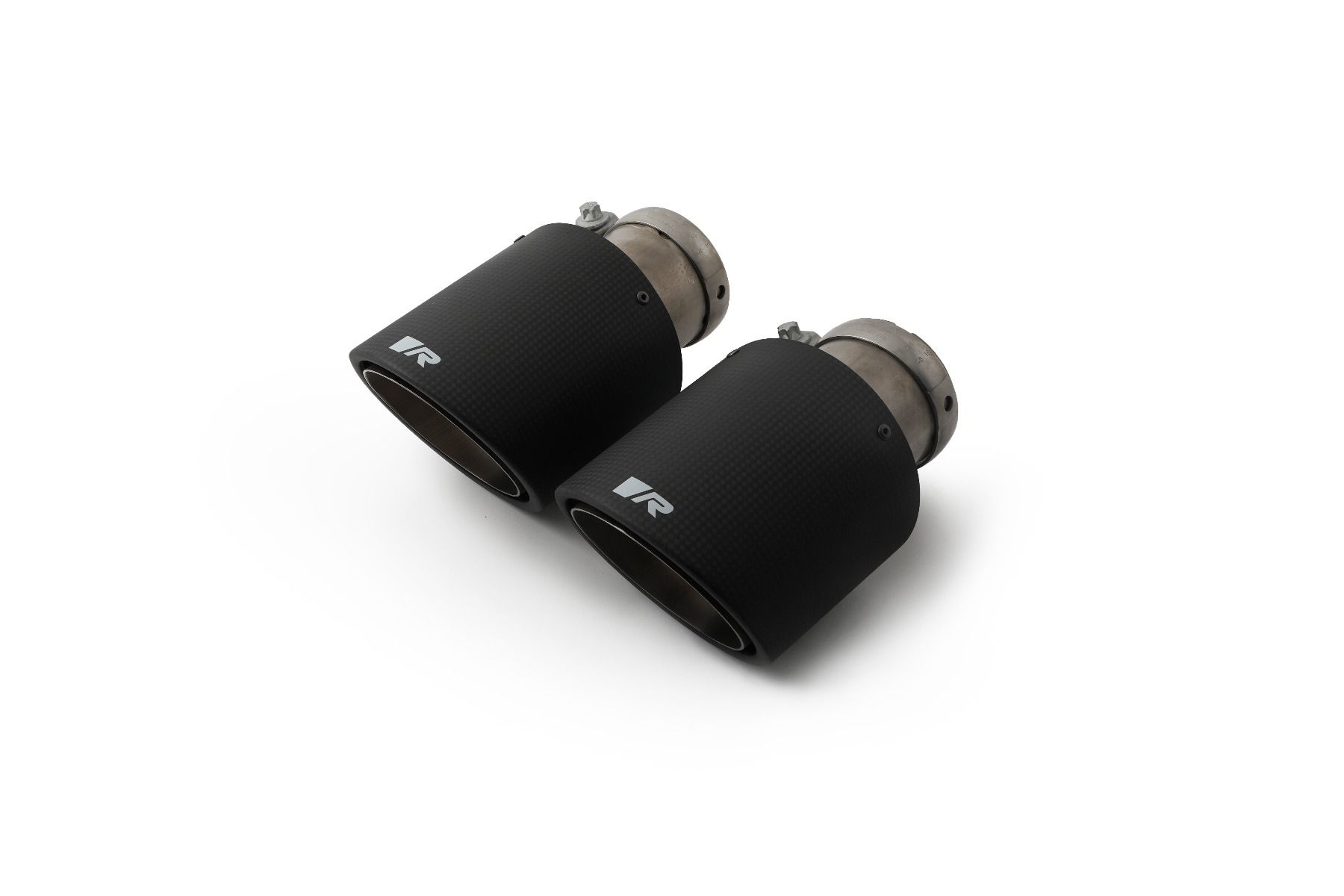 RACING Axle-back system, stainless steel sport exhausts left and right ...