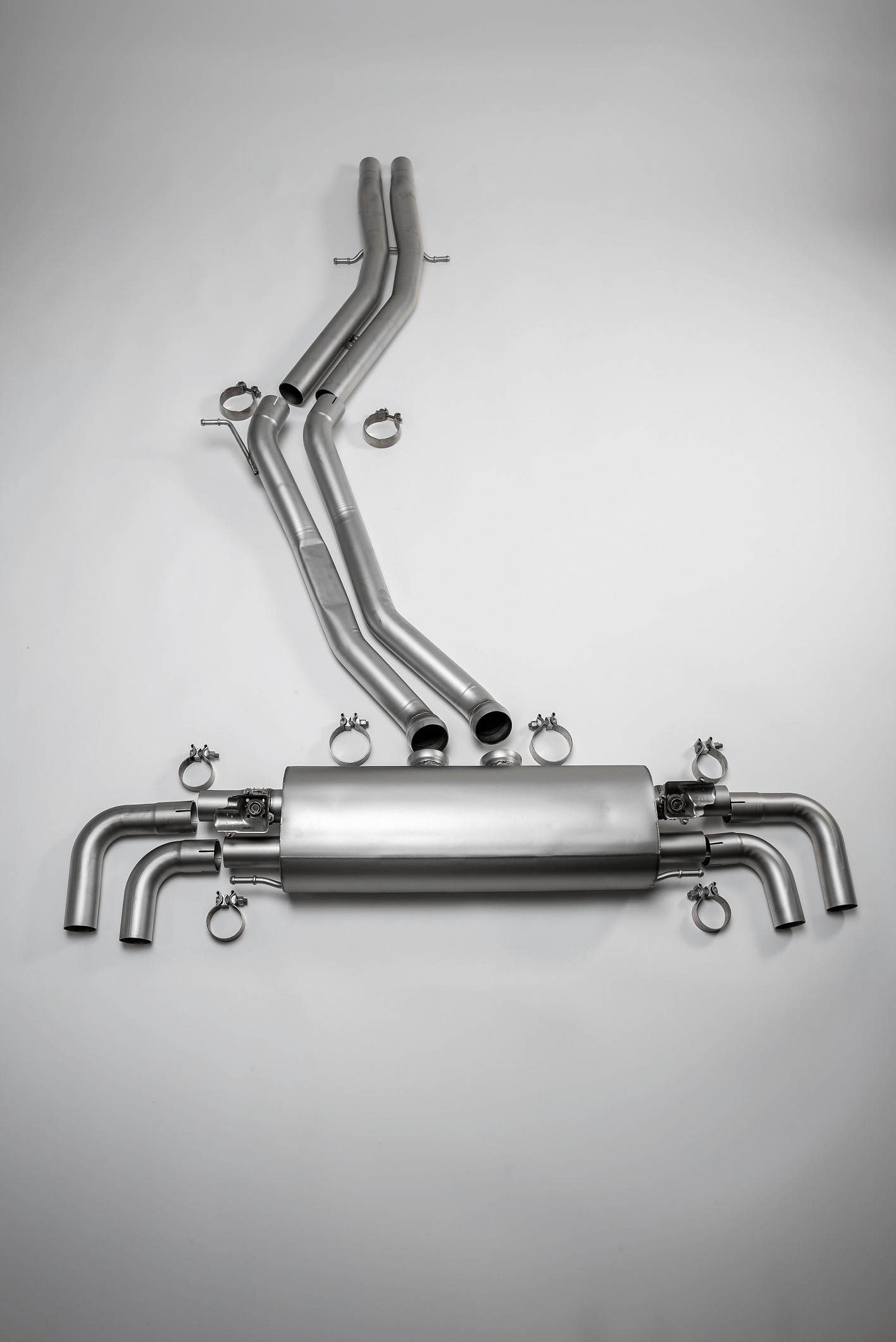 Sport exhaust centered (absorption principle) for L/R system for the ...