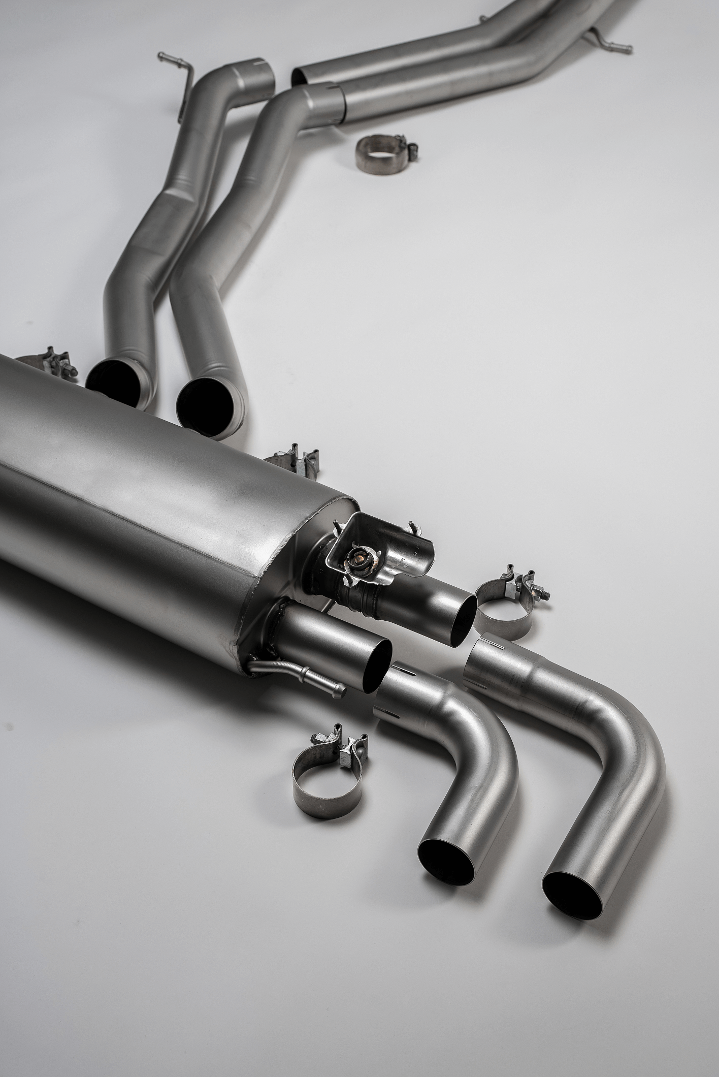 Sport exhaust centered (absorption principle) for L/R system for the ...